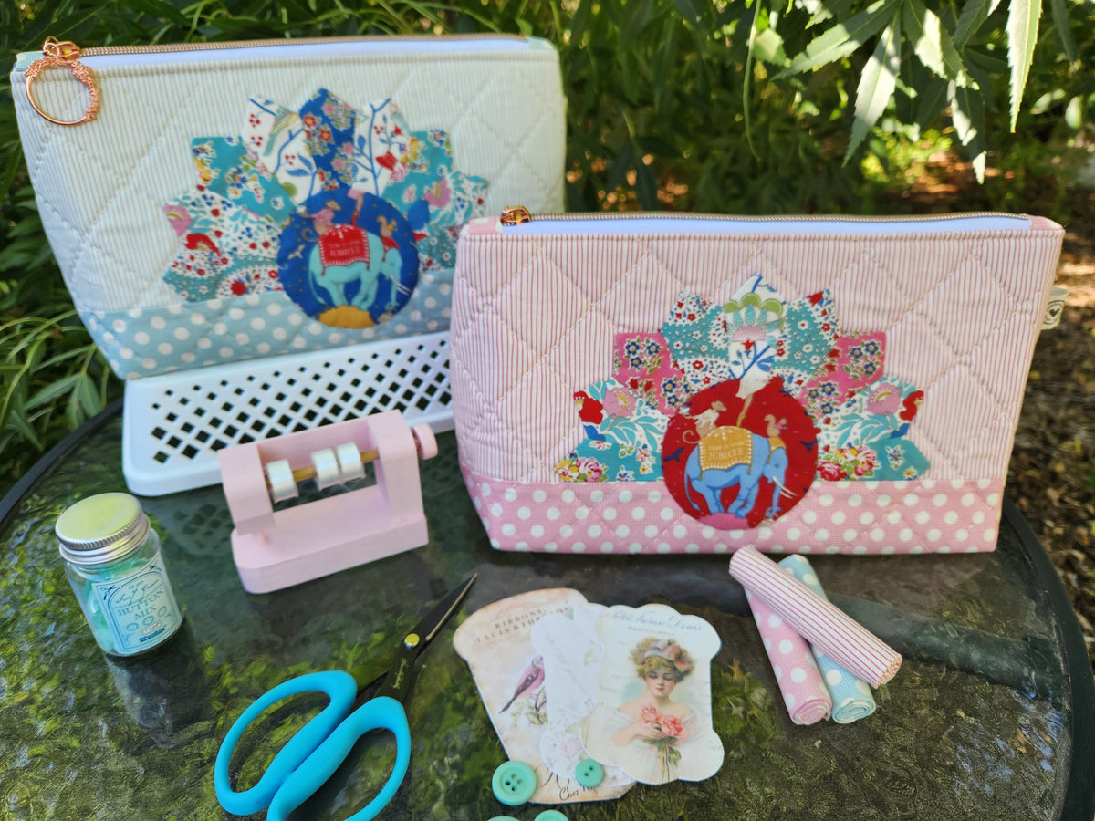 Elly's Jubilee Pouch – Kitty Rose Cottage