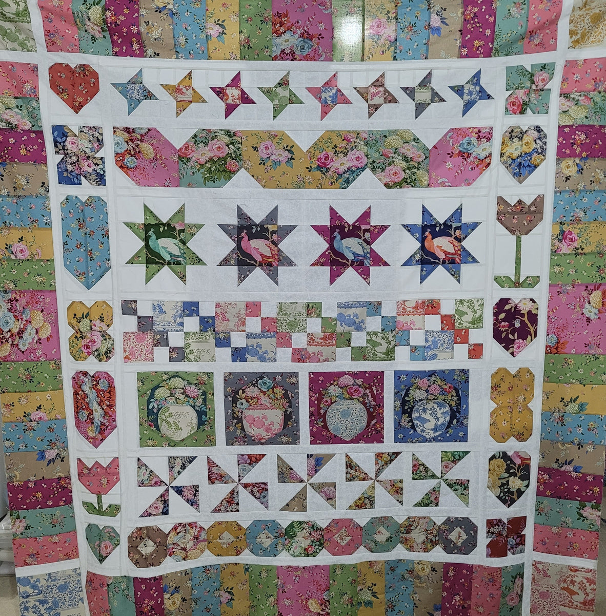 La Fleur Quilt - Complete PDF Pattern Set – Kitty Rose Cottage