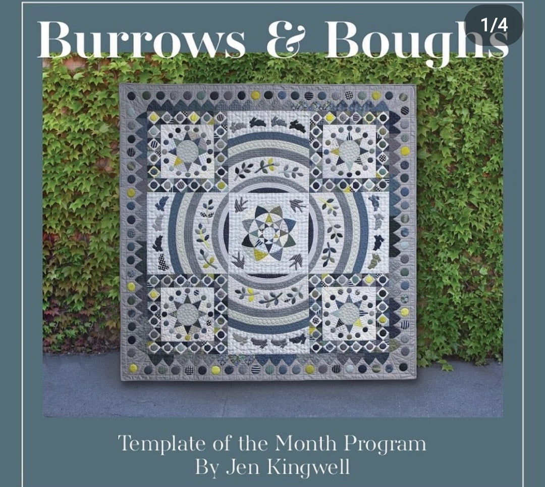 Burrows and Boughs Quilt by Jen Kingwell complete kit. – Kitty Rose Cottage